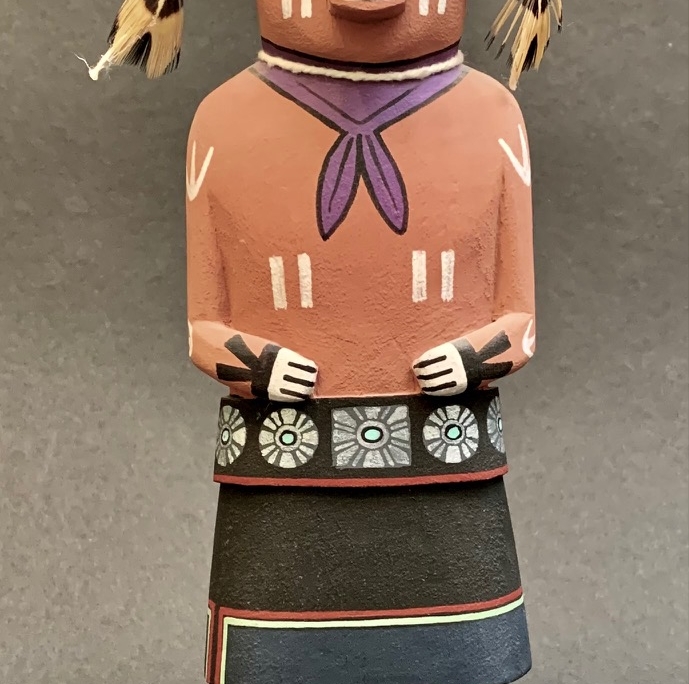 Hopi Katsina Mudhead (Koyemsi) by Quanhoyeoma - Santa Fe Crafts